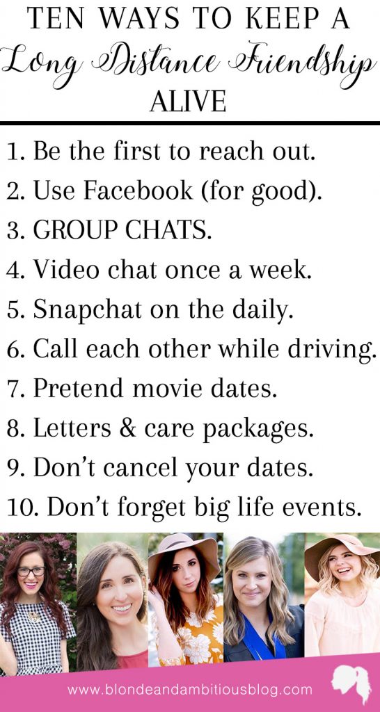 10 Ways To Keep A Long Distance Friendship Alive - Taylor, Lately