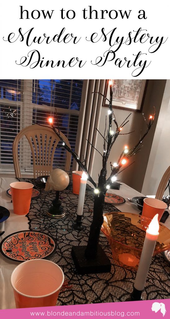 How To Throw A Murder Mystery Dinner Party - Taylor, Lately