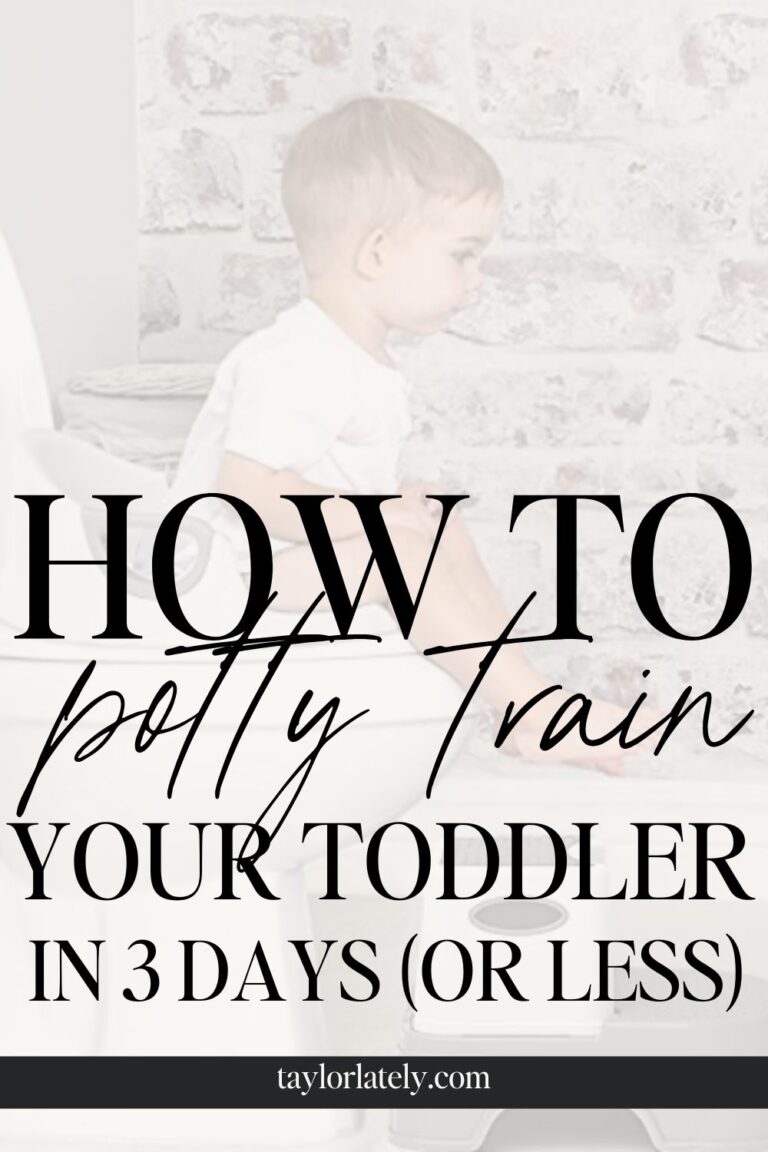 Potty Training Tips and Tricks - Taylor, Lately